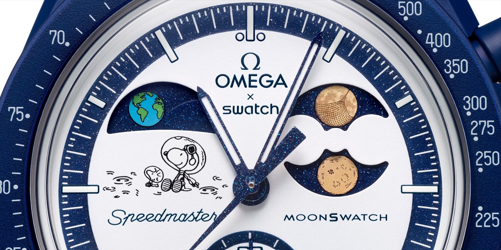 MISSION TO EARTHPHASE – MOONSHINE GOLD: Nuevo Bioceramic MoonSwatch con fases terrestres y ...